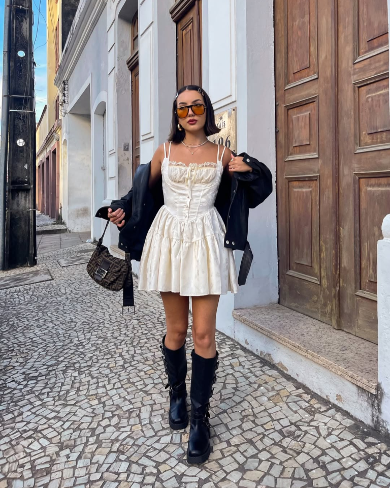 Vestido com bota no inverno: aprenda a usar a combinação » STEAL THE LOOK