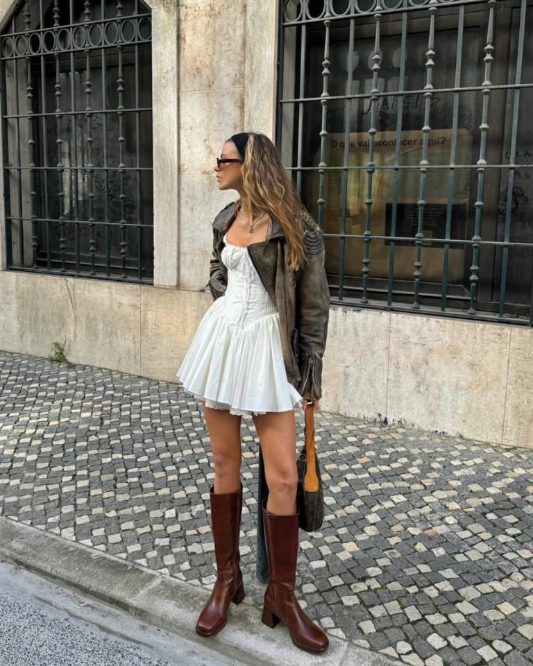 Vestido com bota no inverno: aprenda a usar a combinação » STEAL THE LOOK